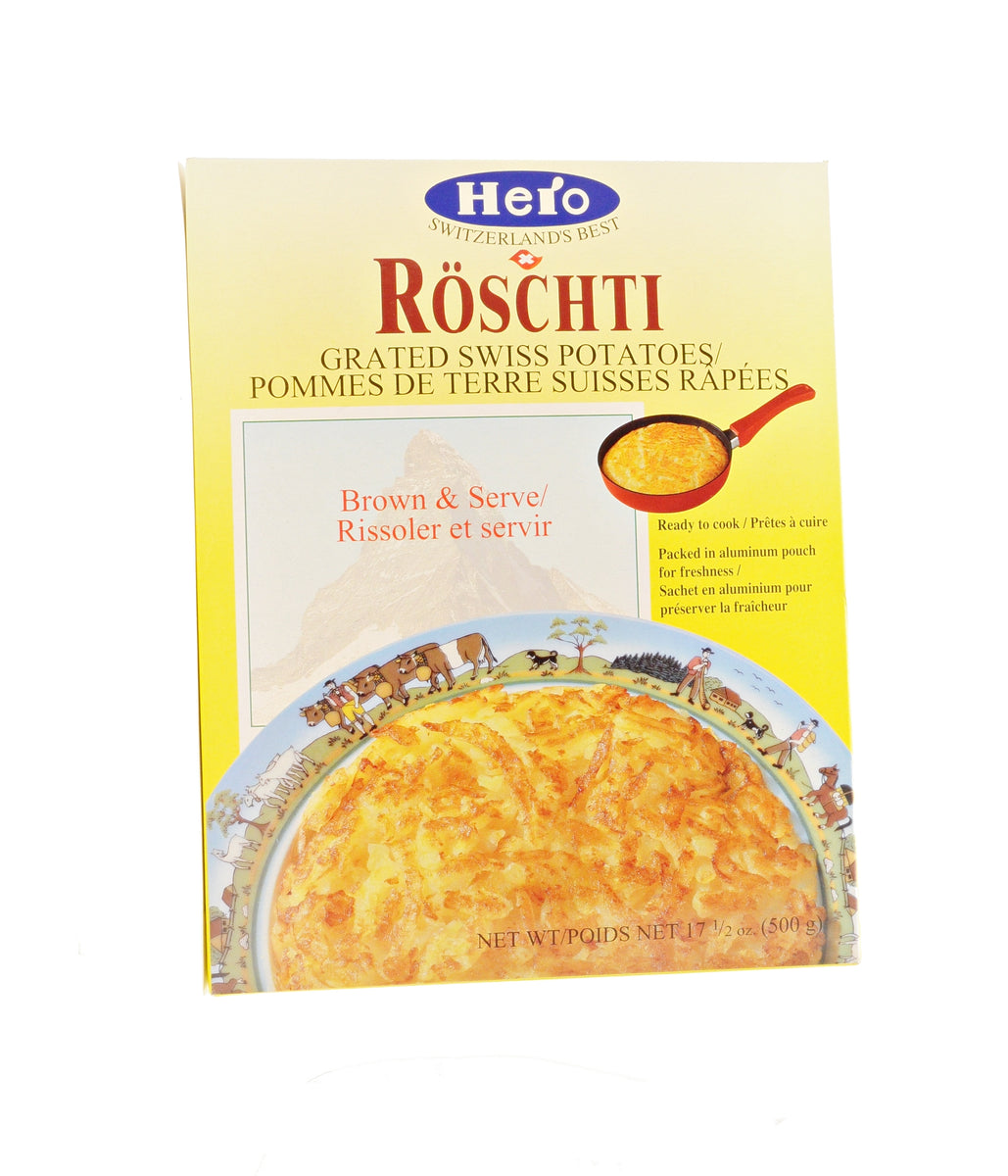 Swiss Rösti, assorted brands – Rieker's Prime Meats