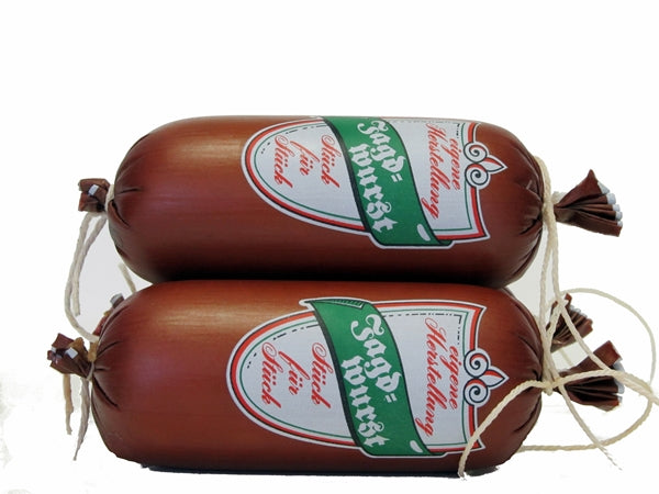 Jagdwurst (one half pound chub) – Rieker's Prime Meats