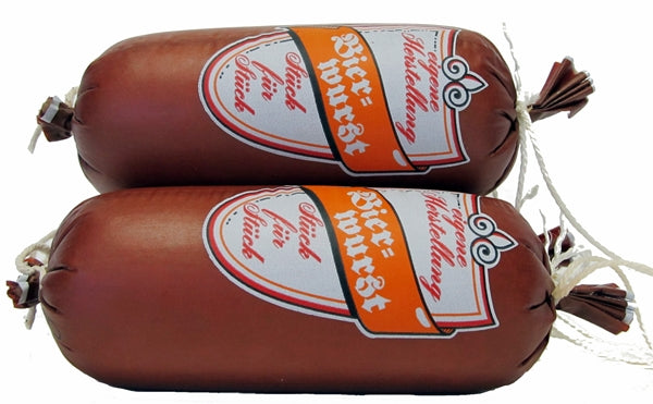 Bierwurst (one half pound chub) – Rieker's Prime Meats