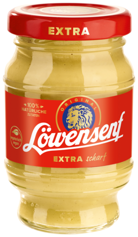 Löwensenf Extra Hot Mustard, 265g – Rieker's Prime Meats